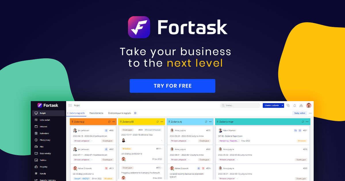 Fortask - Take your business to the next level